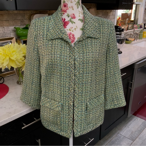 Christopher & Banks | Jackets & Coats | Christopher Banks Tweed Jacket ...